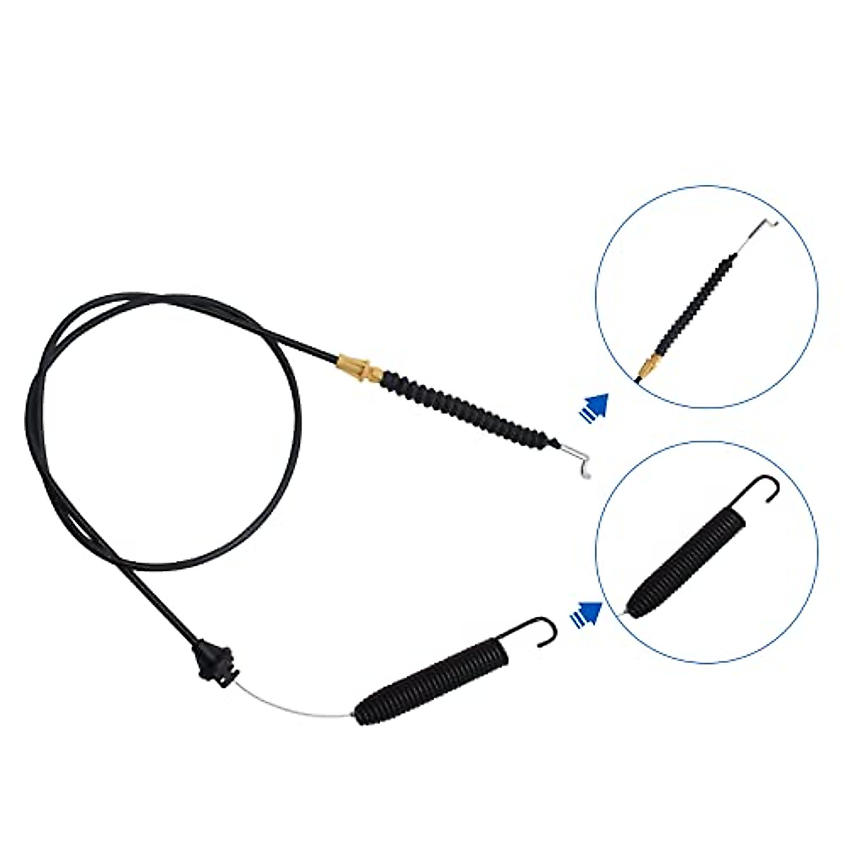 Pro-Parts 946-04173E 746-04173E Deck Engagement Cable for MTD Troy Bilt 746-04173 746-04173B 746-04173A 746-04173C 946-04173 946-04173A 946-04173B 290-807