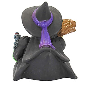 CelebriDucks Wicked Witch - Premium Bath Toy Collectible - Fantasy Movie Themed - Perfect Present for Collectors, Celebrity Fans, Music, and Movie Enthusiasts