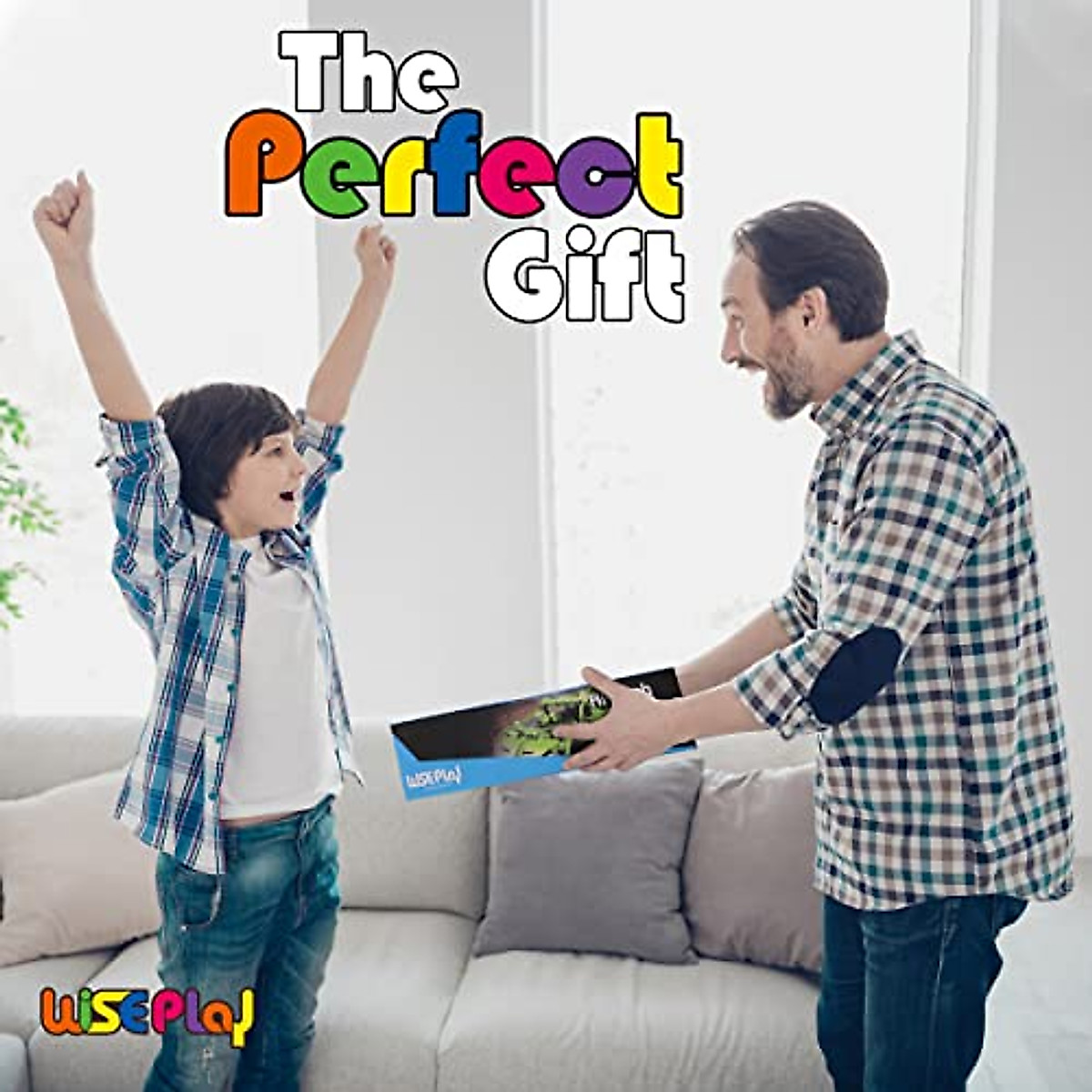 WISEPLAY Remote Control Car Building Kit, 453PCS Stem Toy for Kids Age 8-10, Great RC Car for 10-Year-Old Boys & Girls, Excellent Gift Idea