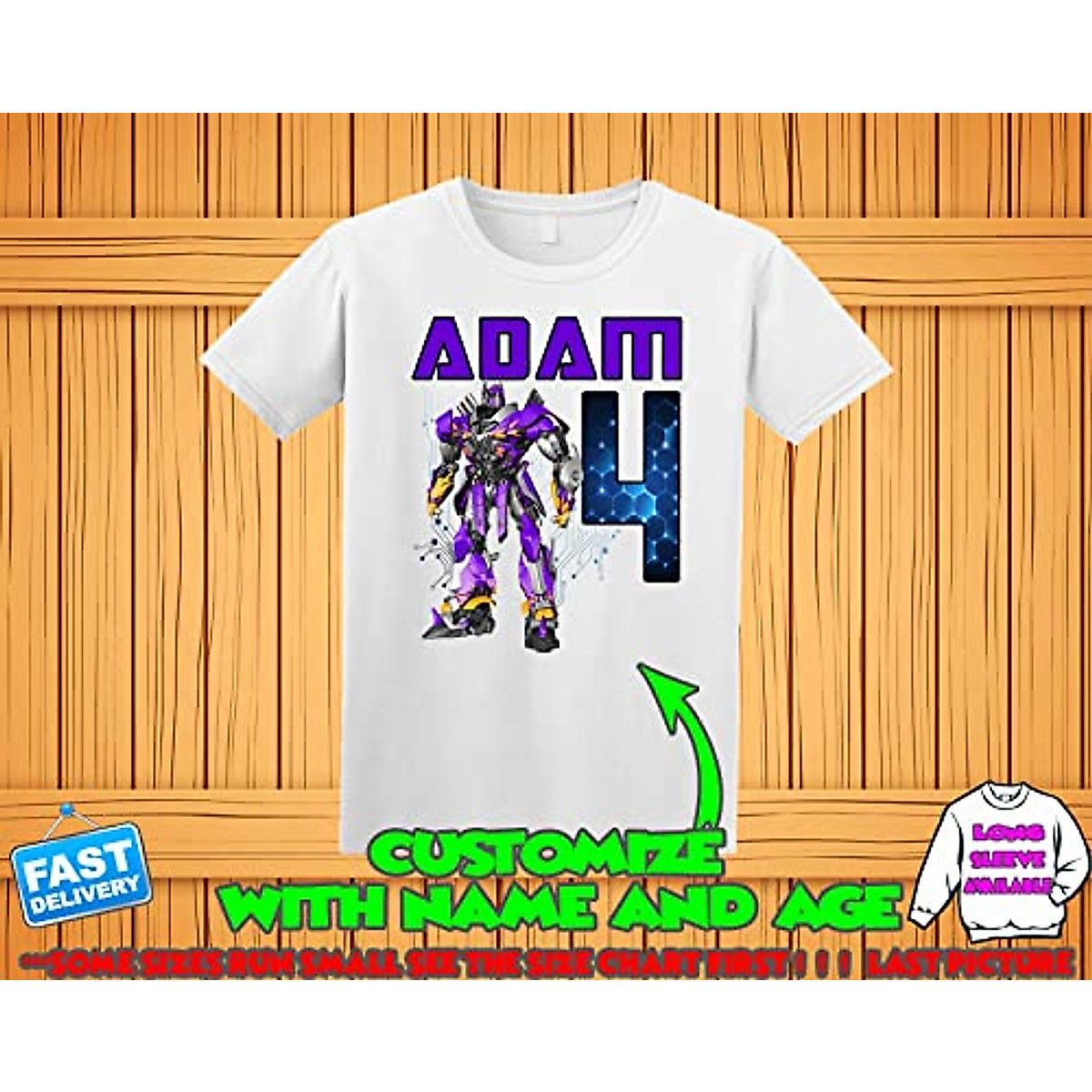 Robot Custom Shirt, Robot Birthday Shirt, Personalized Robot Shirt, Robot family shirts, Robot matching family Birthday Shirt, Birthday t-shirt for girls and boys