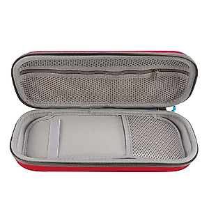 Lyzeous Protective Case for Classic III Stethoscope Accessories Portable Storage Bag Carrying Case Pouch(Red)