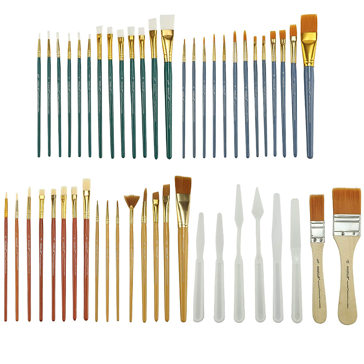 Michaels Super Value 50 Piece Brush Set by Artist's Loft™ Necessities™