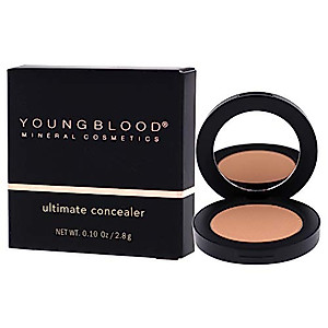 Youngblood Clean Luxury Cosmetics Ultimate Concealer, Medium | Conceals Under Eye Dark Circles Full Coverage Brightening Non-Creasing Coverage for Discoloration and Spots | Vegan, Cruelty Free