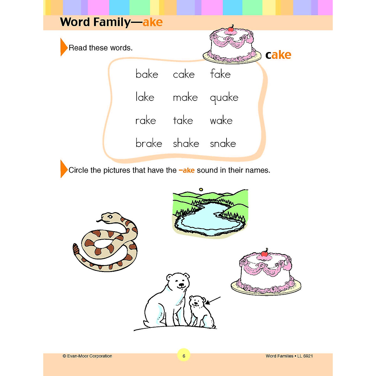 Word Families (Learning Line)
