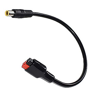 LIXINTIAN 16AWG Wire DC 8mm Adapter to 45A Connector Cable, for Solar Panel Goal Zero Yeti, Compatible with Anderson Powerpole - 1ft/30cm
