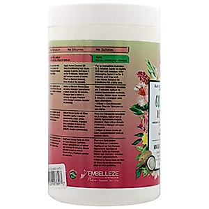 NOVEX Coconut Oil Hair Mask, with Pure 100% Organic Coconut Oil, 14 Oz, Jar