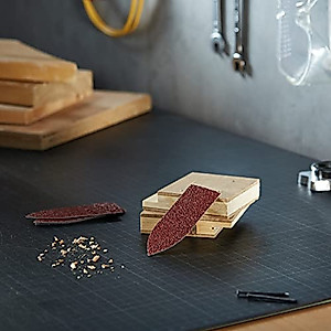 Bosch Home and Garden 2609256A36 5-Piece Sanding Sheet Set for Delta Sanders, Adapter 32, 40