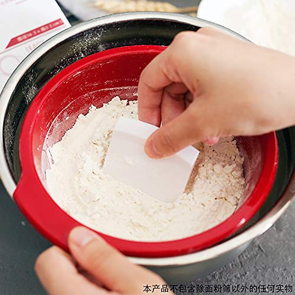 Mini manual flour sieve/juice filter/Sifting Pan Fine Mesh Strainer/Flour Sieve/Icing and Sugar Sifter,60 mesh 6.7 inch