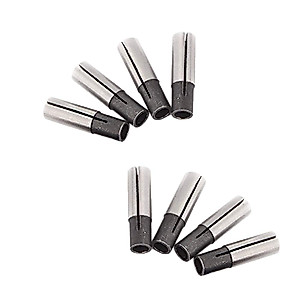 8pcs 6-3.175mm Spring Steel CNC Router Chuck Adapter for Engraving Machine Bits