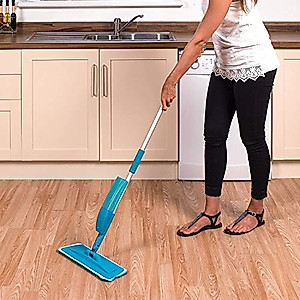 6 Pack Microfiber Spray Replacement Mop Pads - Perfect Cleaning Solution for Home and Commercial Use, Compatible with Bona Floor Care System