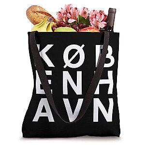 København design by Copenhagen Denmark designs. Tote Bag