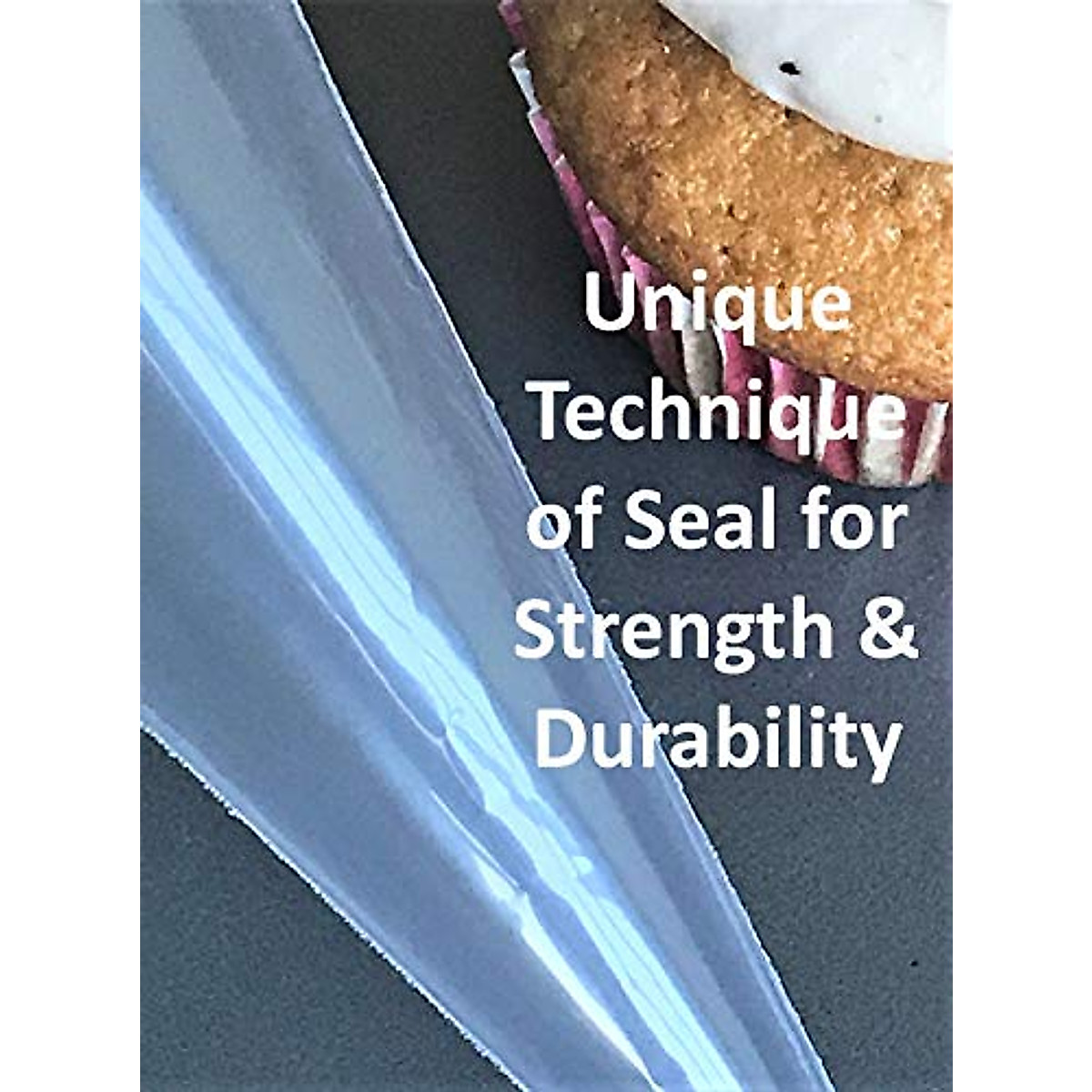 Keenpioneer Floral Decorating Kit, 26 Pastry Bags - 12 inch Disposable Piping Bags, plus 4 Tips