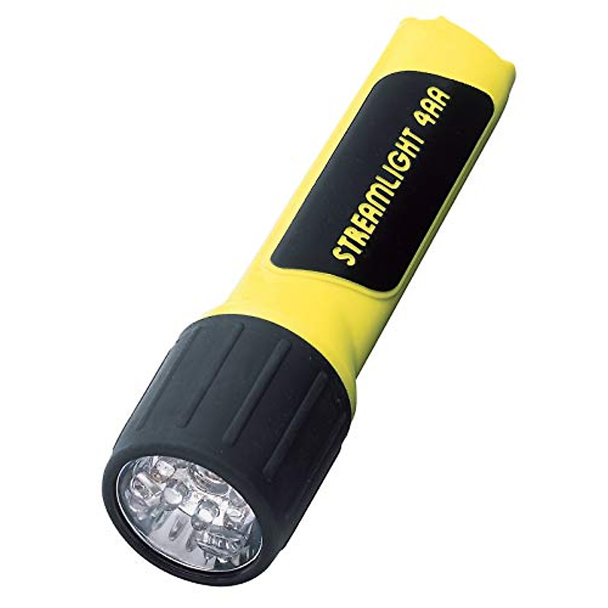 Streamlight 68201 4AA ProPolymer 67-Lumen LED Flashlight with White LEDs, Yellow