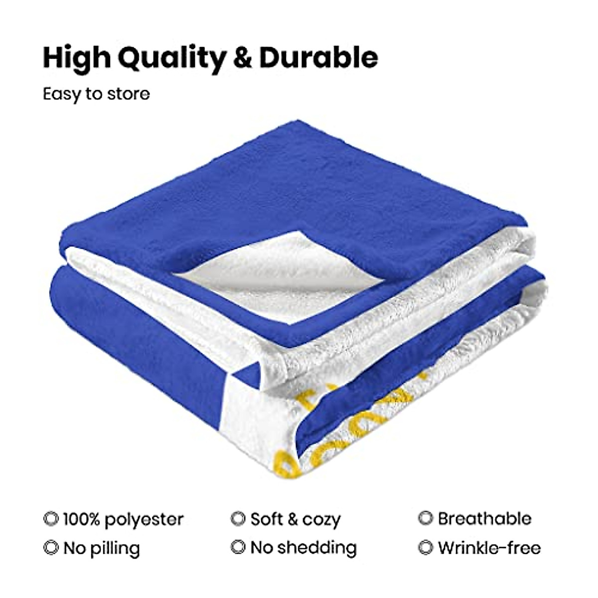 Carwayii El Salvador Flag Blanket,Cozy Thermal Sherpa Throw Blanket No Shedding Flannel Couch Lap Blanket for Bed Couch,Soft Office Blanket All Season 50''x60''