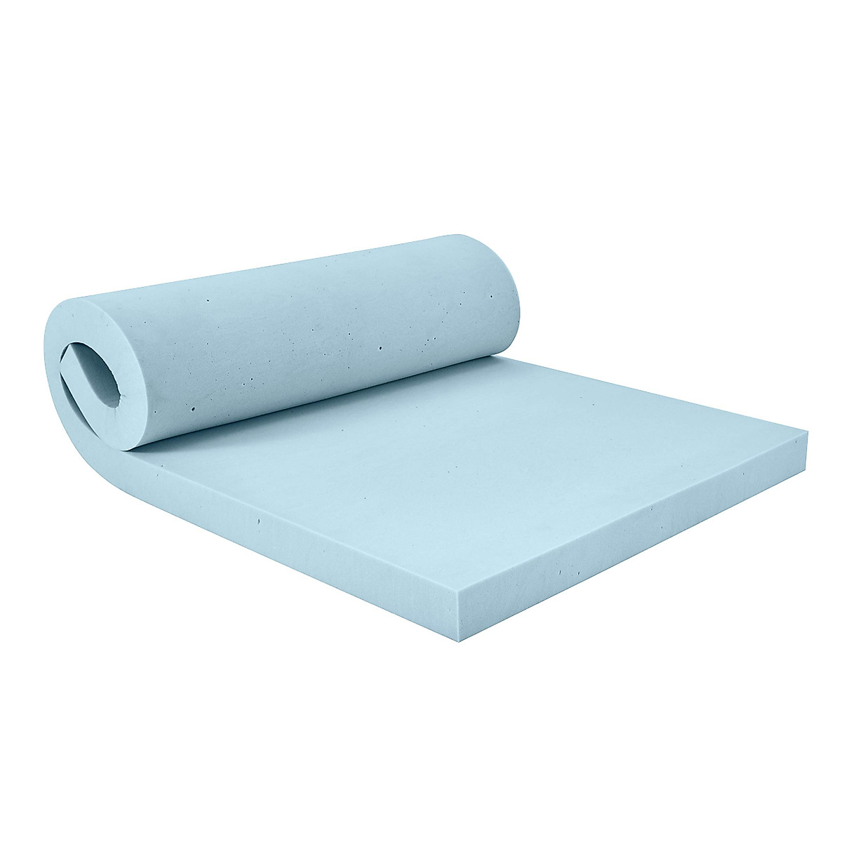 Sealy TrueForm 3" Memory Foam Twin XL Mattress Topper + Molded Memory Foam Pillow Set