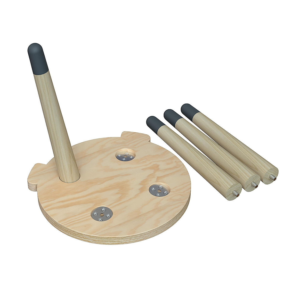 THE OVI FAMILY Kid’s Stool -12 inch Non-Slip Folding Step Stool,Wooden Chair, Lightweight Assembled Four-Legged Sitting Stool- Kitchen,Bathroom, Bedroom, Classroom, Playroom