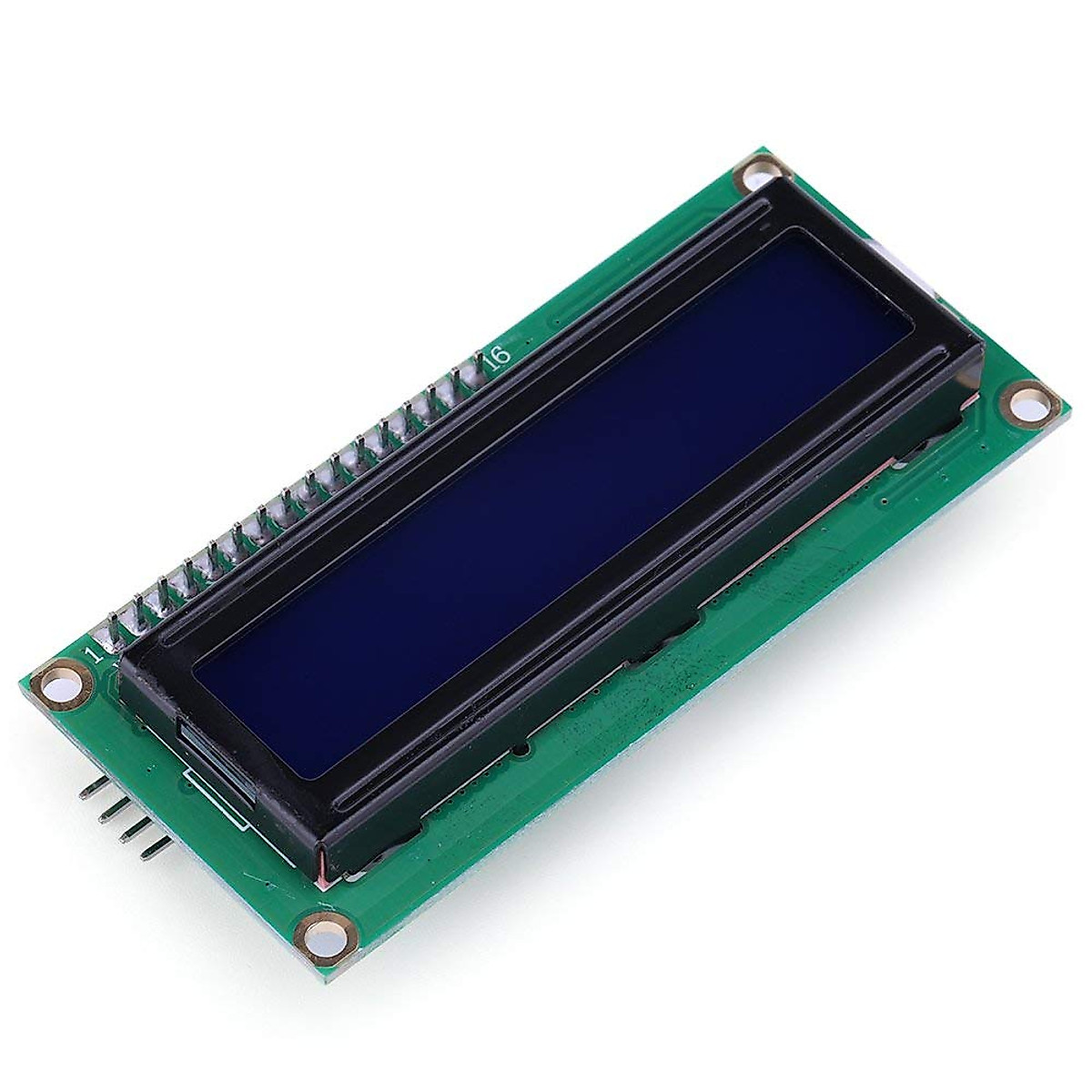 JANSANE 16x2 1602 LCD Display Screen Blue + IIC I2C Module Interface Adapter for Raspberry pi 2 Pack