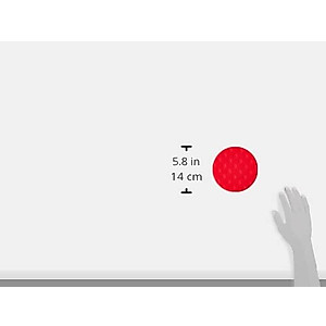 Lake Country CCSRE5 Ultra Soft Wax/Sealant Pad, 5.5-inch Foam Pad, Red