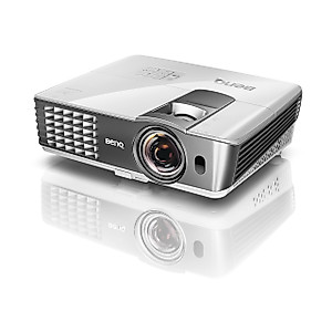 BenQ W1080ST 1080p 3D Short Throw DLP Home Theater Projector (White)