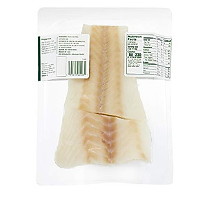 Amazon Fresh Brand, Wild Caught Pacific Cod Skinless Fillet Portions, 12 Oz, Sustainably Sourced (Previously Frozen)