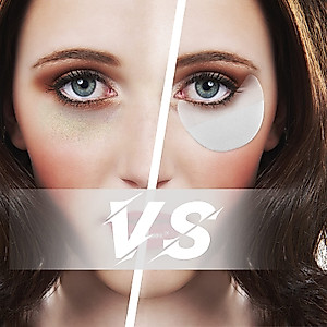 100 PCS Disposable Eyeshadow Pads,Eye Shadow Shield Protector Pads for Eyes Lips Makeup Application Tool