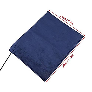 USB Heating Pad 5V 2A Electric Cloth Heater Pad, Dog and Cat Bed Mats Terrarium Heat Mats Pet Supplies Heating Element for Abdomen Lumbar Pet Cat Warmer Mat, 45, 9.5 * 11.8inch