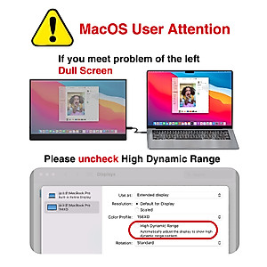 cocopar USB-C Portable Monitor Bundle [Black & Silver] 15.6 Inch 1080P FHD HDR Zero Frame USB-C Computer Display with Dual Type-C Mini HDMI for Laptop PC Mac Surface Xbox PS4/5 Switch with Smart Cover