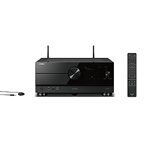 Yamaha RX-A8A AVENTAGE 11.2 Channel AV Receiver Bundle with 2m 8K Ultra High Speed HDMI Cable