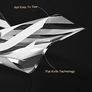 uxcell 100 Pcs Clear Cello Bags, Round Spot Flat Plastic Cello Treat Bags with Gold Twist Ties Gift Bags Cookie Bags for Christmas Snacks Candy Cookie Gifts, White