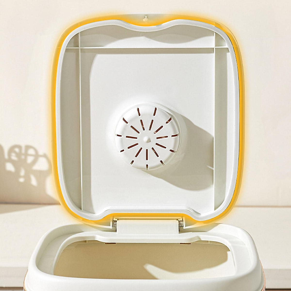 Rice Dispenser | Bean Storage Dispenser with Measuring Cup - Rice Storage Barrel, Grain Dispenser with Time Indicator, Nulyunze Food Dispenser