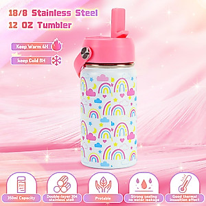 Unicorn Toys for Girls Kids Toys 5 6 7 8 9 10+ Years Old, Kids Unicorn Gifts with Glowing Blanket/ Water Bottle/ Eye Mask/Headband/Crossbody Bag/Sunglass/12PCS Birthday Gift Toys for Girls 6-10+
