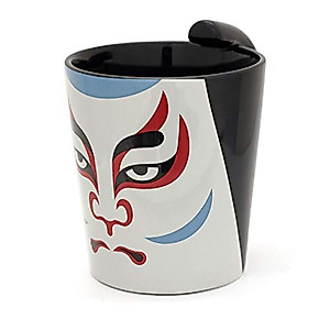 Alta AR0604260 Mug, Chon Mug, Kabuki, Futonkuma (Supervised by Matsuchiku), Approx. 8.5 fl oz (240 ml)