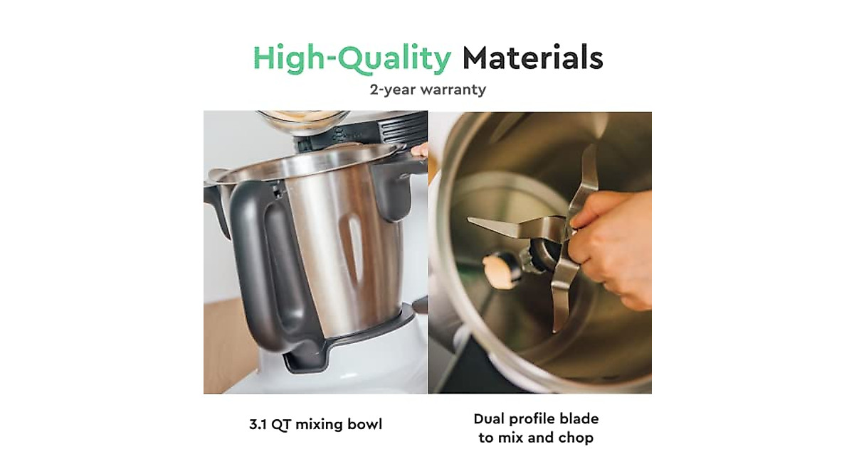 Multo Food Processor - Smart All-in-One Cooking Solution