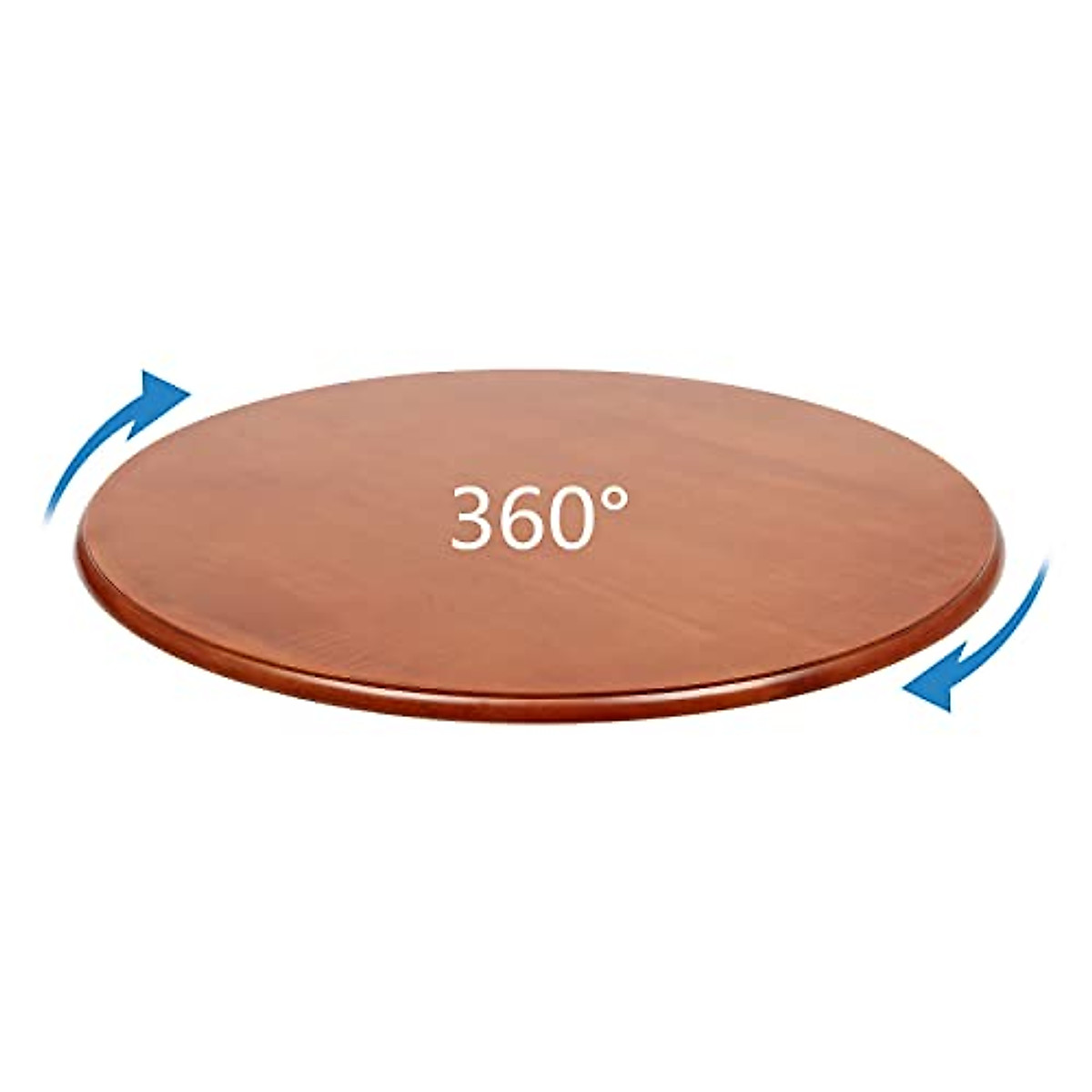 27.56” Lazy Susan Organizer for Kitchen, Extra Large Rotating Storage Tray Wooden Disc Grazing Tray, Kitchen Countertop Table Bearing Plate | Doubles As A Cheese Board Charcuterie Platter