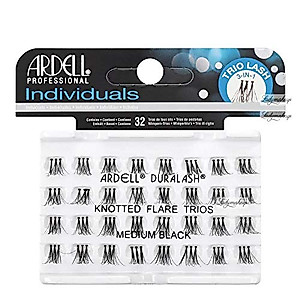 Ardell Individual Trios Eyelash, Black, Medium