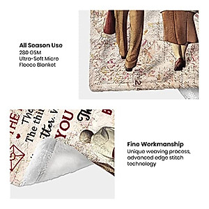 YOYICU to My Wife Blanket from Husband Valentines Day Gifts for Her Throw Blanket Anniversary Birthday Gifrs for My Wife Romantic Gifts for Her 50''x60'' Blanket for Wife