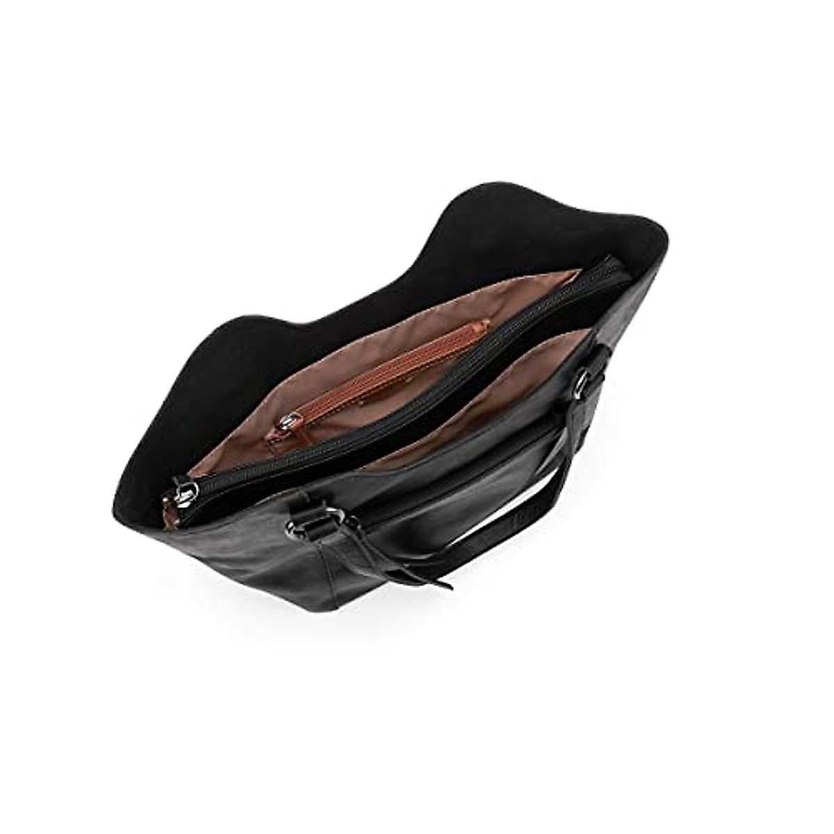 The Sak womens Sierra Leather Shopper, Black Ii, One Size US