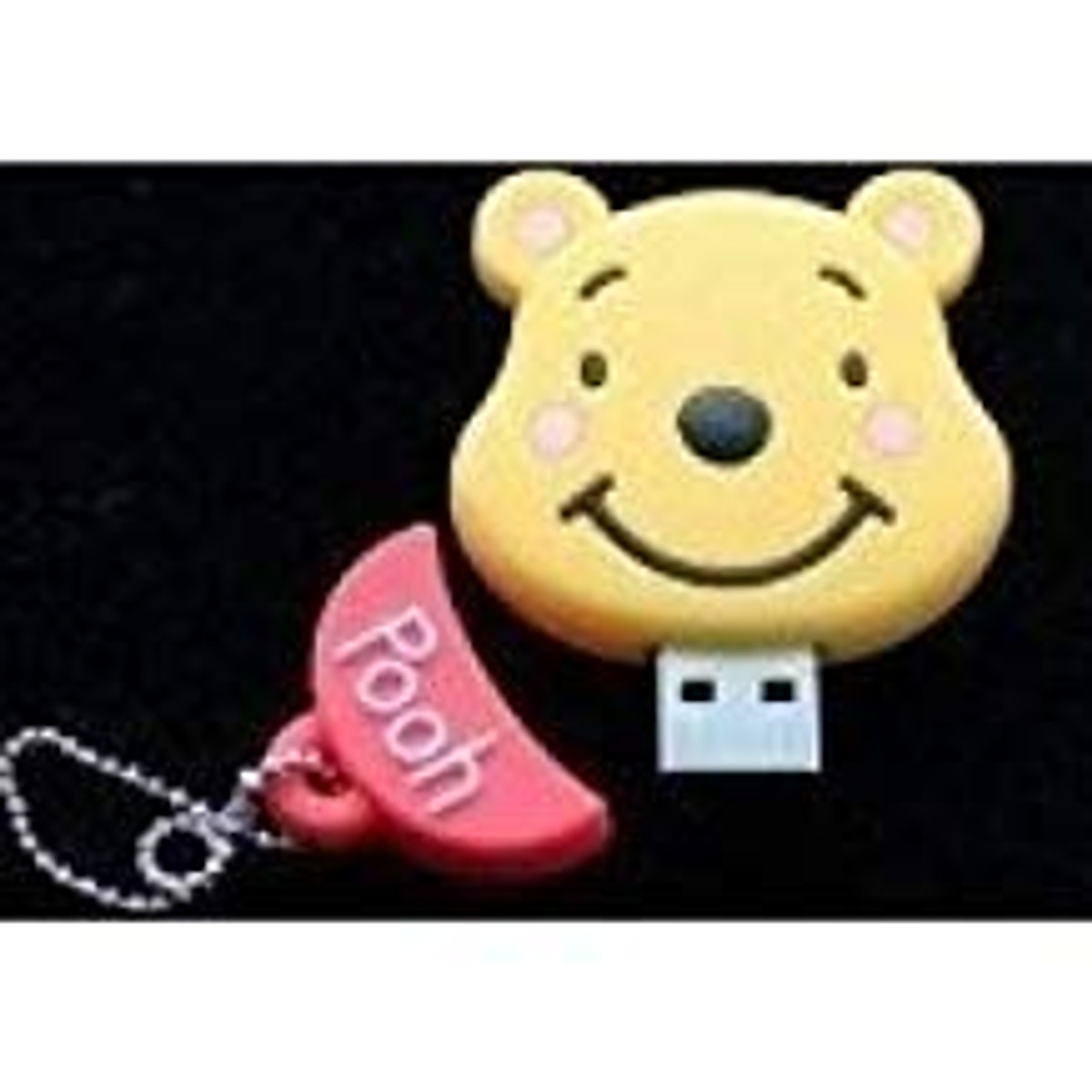 8GB Winnie The Pooh Shaped Cute Cartoon USB Flash Drives, Data Storage Device, USB Memory Stick Pen, Thumb Drive