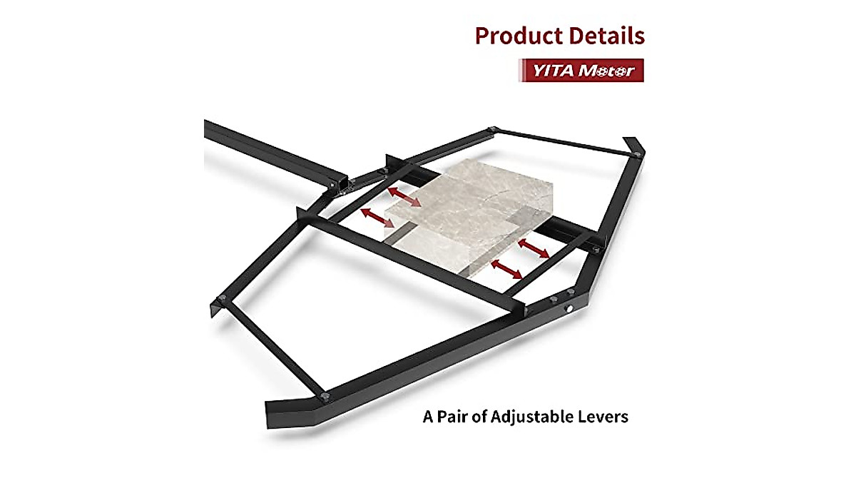 YITAMOTOR 72" Driveway Drag Grader Harrow for ATVs & UTVs