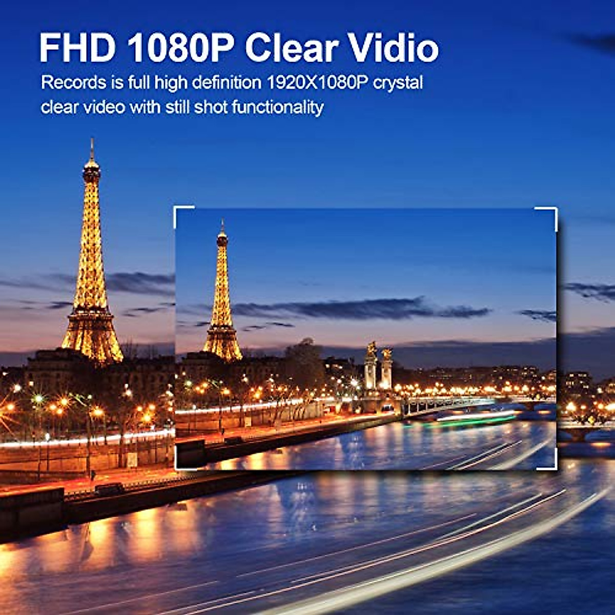 CHSMONB Hidden Camera, 1080P HD Nanny Cam Spy Camera Wireless Mini Video Recorder for Indoor Home Security Monitoring Motion Detection(No WiFi)