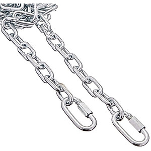 Buyers Products 11220 Safety Chain (6 Feet, Class II/III), 9/32", Silver