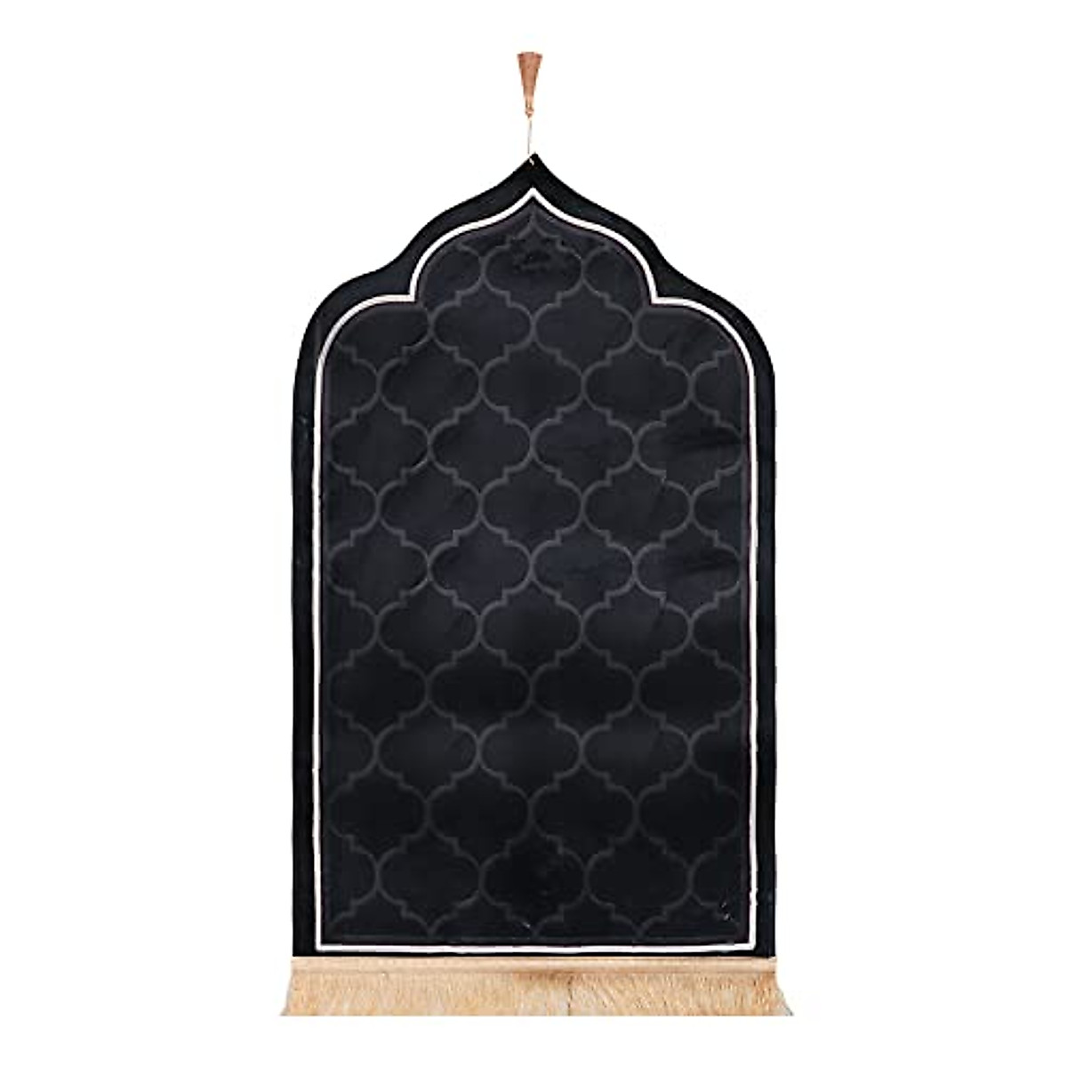 Muslim Prayer Rug Prayer Mat Islamic Turkish Praying Rug Carpet Thick Soft Flannel Janamaz Sajadah Ramadan or Eid Gifts