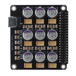 Hilitand DC5V Power Filter Board Power Filter Board for Raspberry Pi DAC Audio Decoder Boards HIFI Expansion Module DC5V