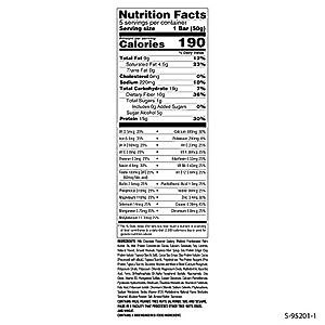 SlimFast Intermittent Fasting- Complete Meal Protein Bars, Chocolate Nut Crunch, 5 Bars (Pack of 1)