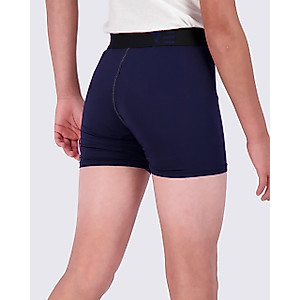 5 Pack:Youth Boys Compression Shorts Performance Boxer Briefs Athletic Spandex Underwear Base Layer Basketball Biker Sports Active Soccer Training Football Sports Gym Teen Running-Set 4, XL (14/16)