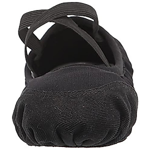 Sansha Women's Split Leather Sole Soft Ballet Shoes 83X PRO-FIT Flat, Black, 5.5