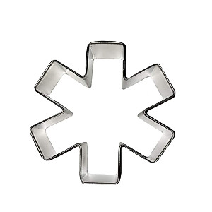 R & M Asterisk/Star of Life (EMS) Cookie Cutter