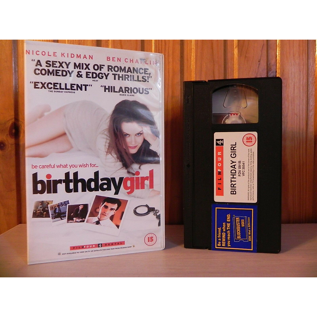 BIRTHDAY GIRL - Nicole Kidman - Big Box - Teenage Comedy - Ex-Rental - VHS
