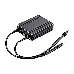 Plastic welder Handheld Spot Welder Portable Mini Spot Welder Aluminum Alloy Shell Portable Precision Spot Welder Universal 18650 Battery CNC machine (Color : Black)