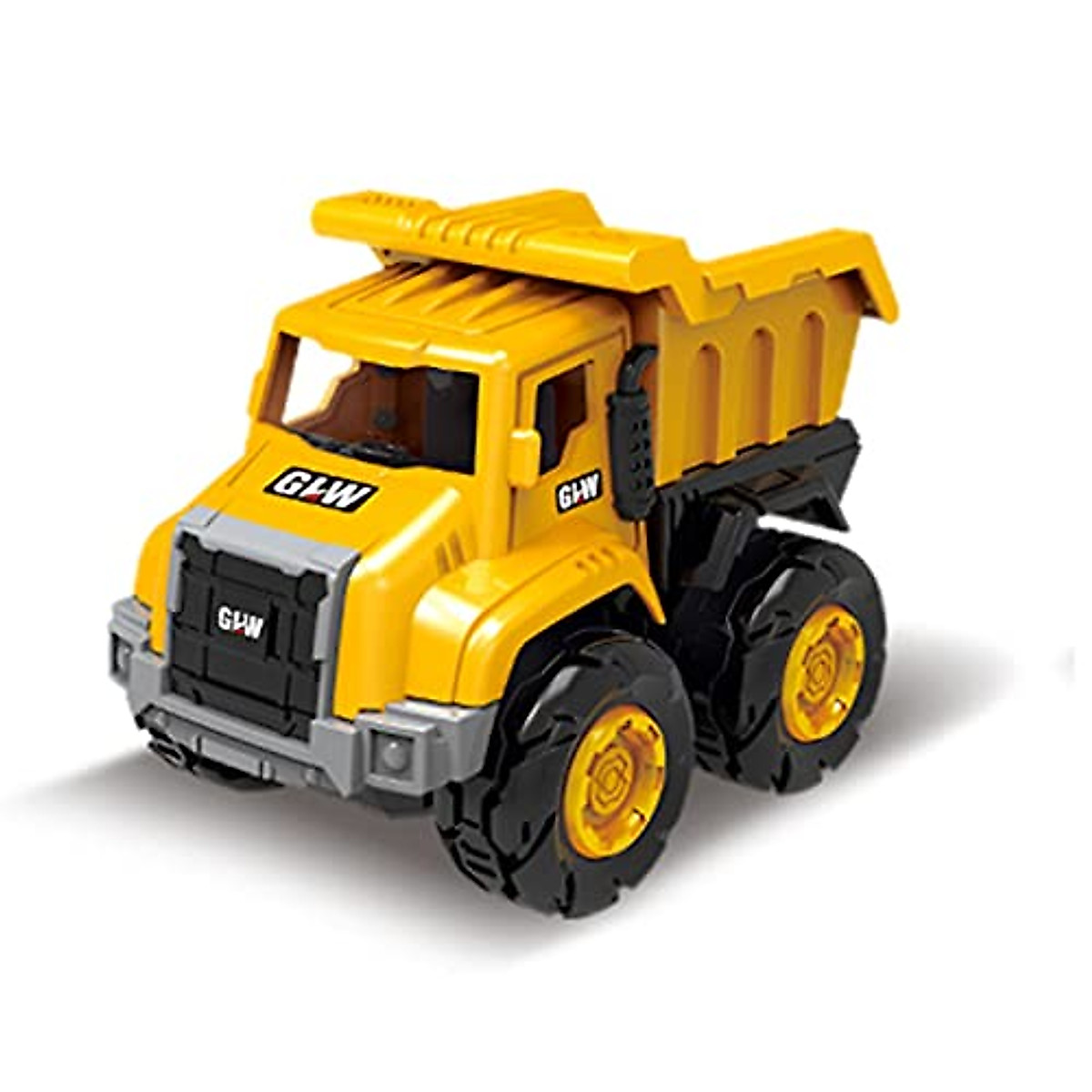 QUQUTWO Fire Truck Set Excavator Ladder Fire Truck Garbage Truck Great Alloy Non-Toxic ABS Birthday Gifts for Children Rubbish Truck